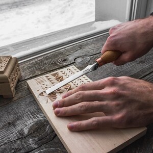 Straight Flat Chisel 0.40" Flat Wood Chisel Woodcarving Tools NEW ...