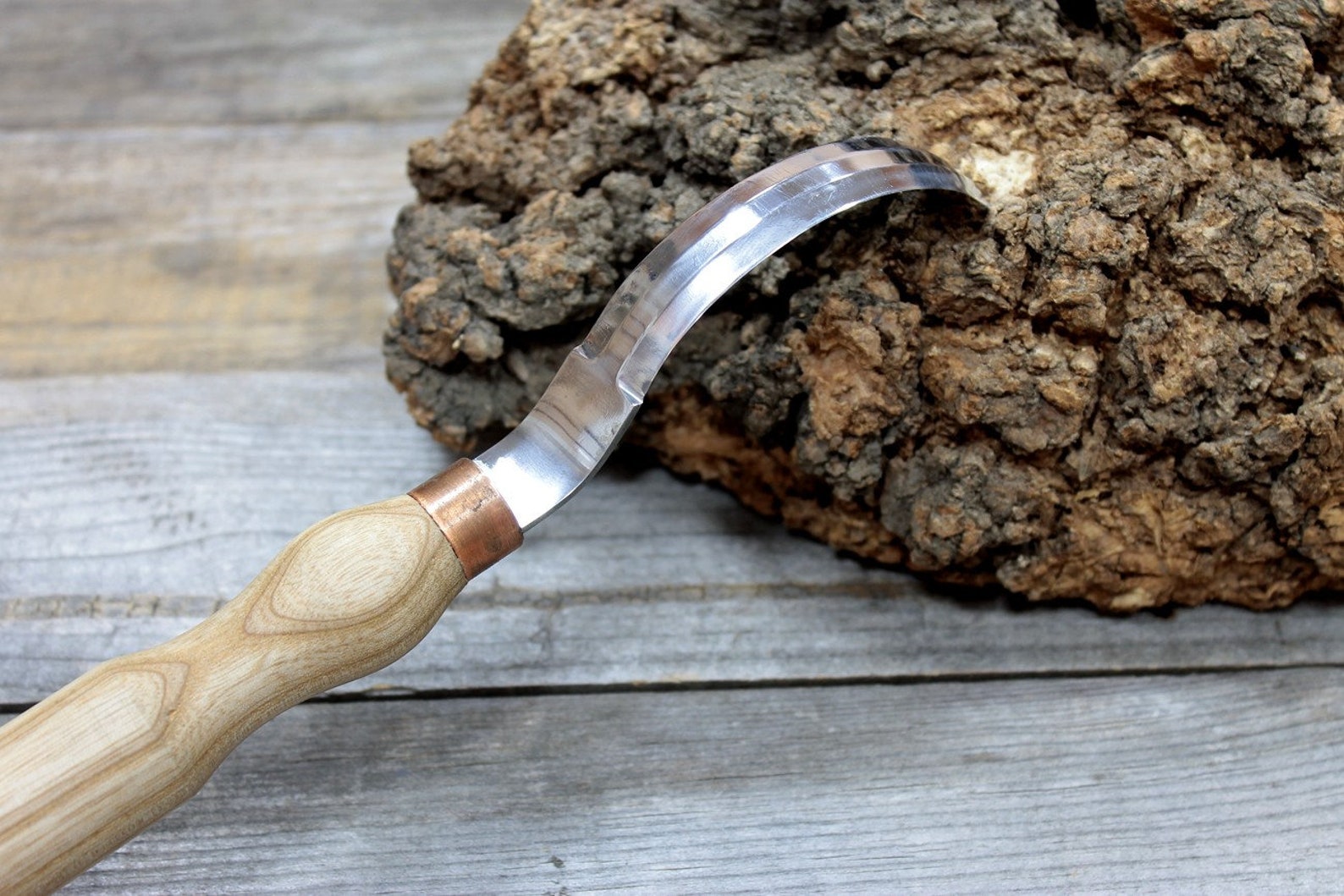 Spoon carving knife large spoon knive hook knife spoon knife | Etsy