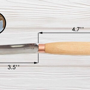 Wood Carving Tools Chisels Compact Long Bent Gouge Sweep 6 Compact ...