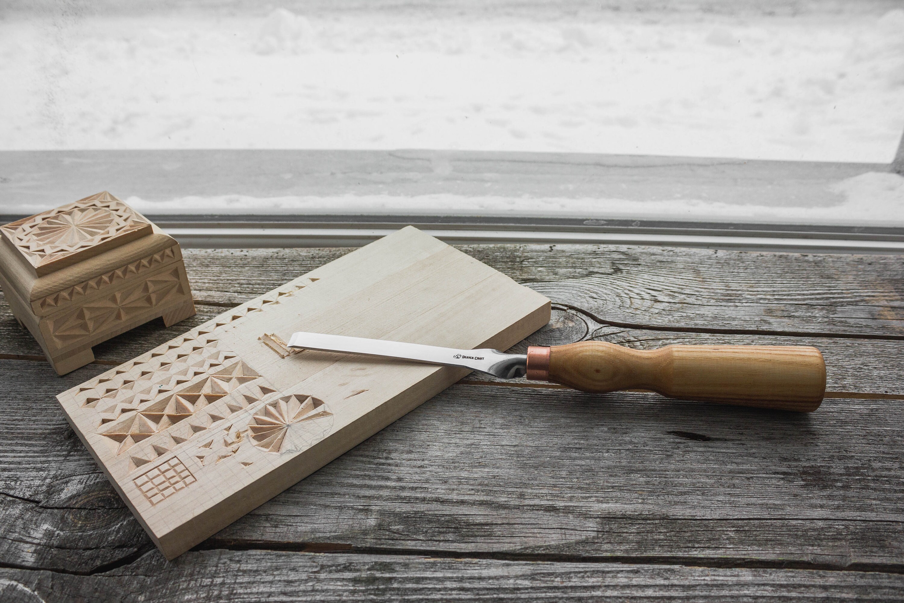 Straight Flat Chisel 0.40 Flat Wood Chisel Woodcarving | Etsy