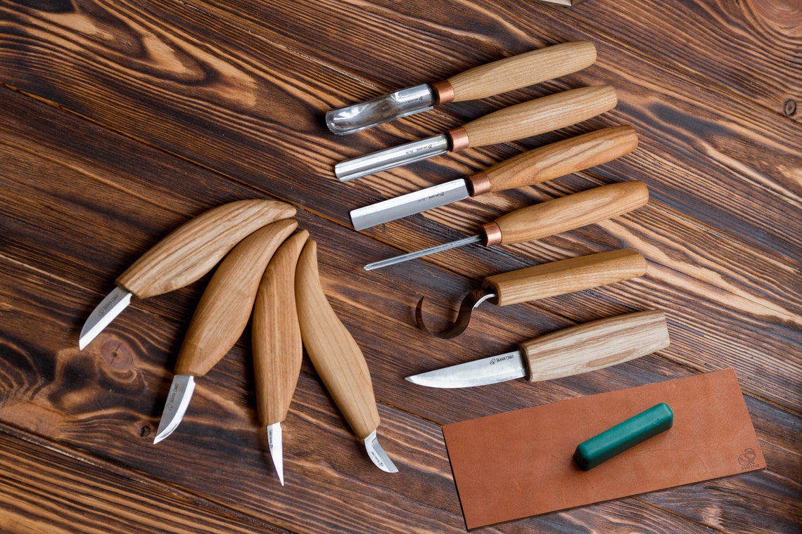 Wood Carving Set of 10 Tools Professional Wood Carving Set - Etsy Canada