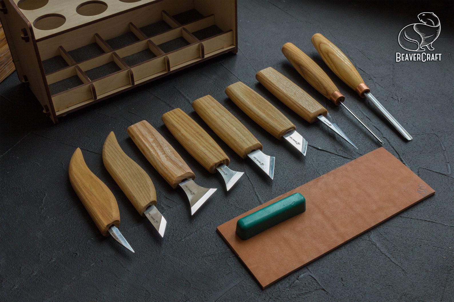 Wood Carving Set of 9 Tools Professional Wood Carving Set Wood - Etsy