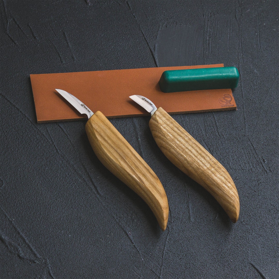 Set of Woodcarving Knives Beavercraft - Etsy