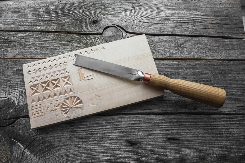 Straight Flat Chisel 0.83 Flat Wood Chisel Woodcarving - Etsy