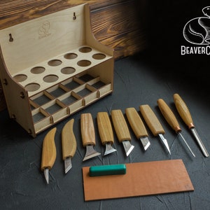 Wood Carving Set of 9 Tools Professional Wood Carving Set Wood Carving ...