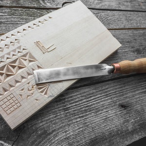 Straight Flat Chisel 0.95 Flat Wood Chisel Woodcarving | Etsy