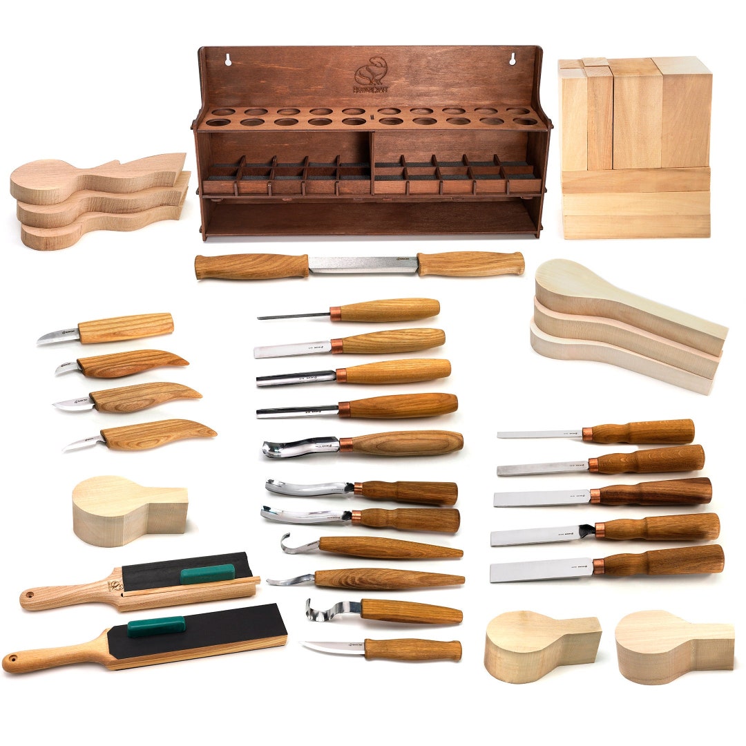 Multipurpose Extensive Wood Carving Tool Set for Beginners and ...