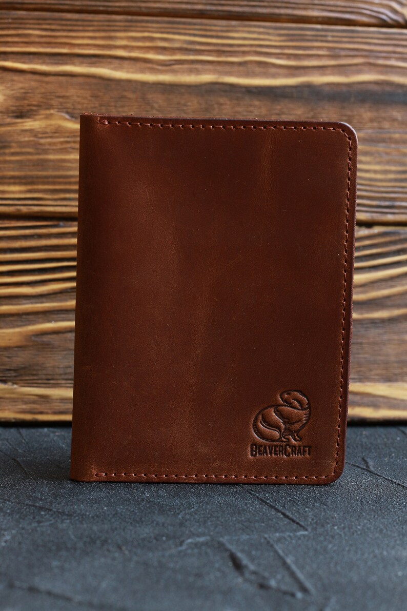 Beavercraft Genuine Leather Driver's Card Licence Cover - Etsy