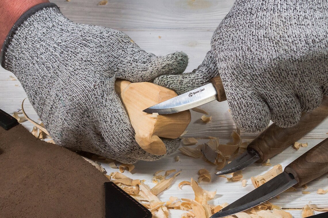 Premium Whittling Set With Walnut Handles Beavercraft S19X - Etsy