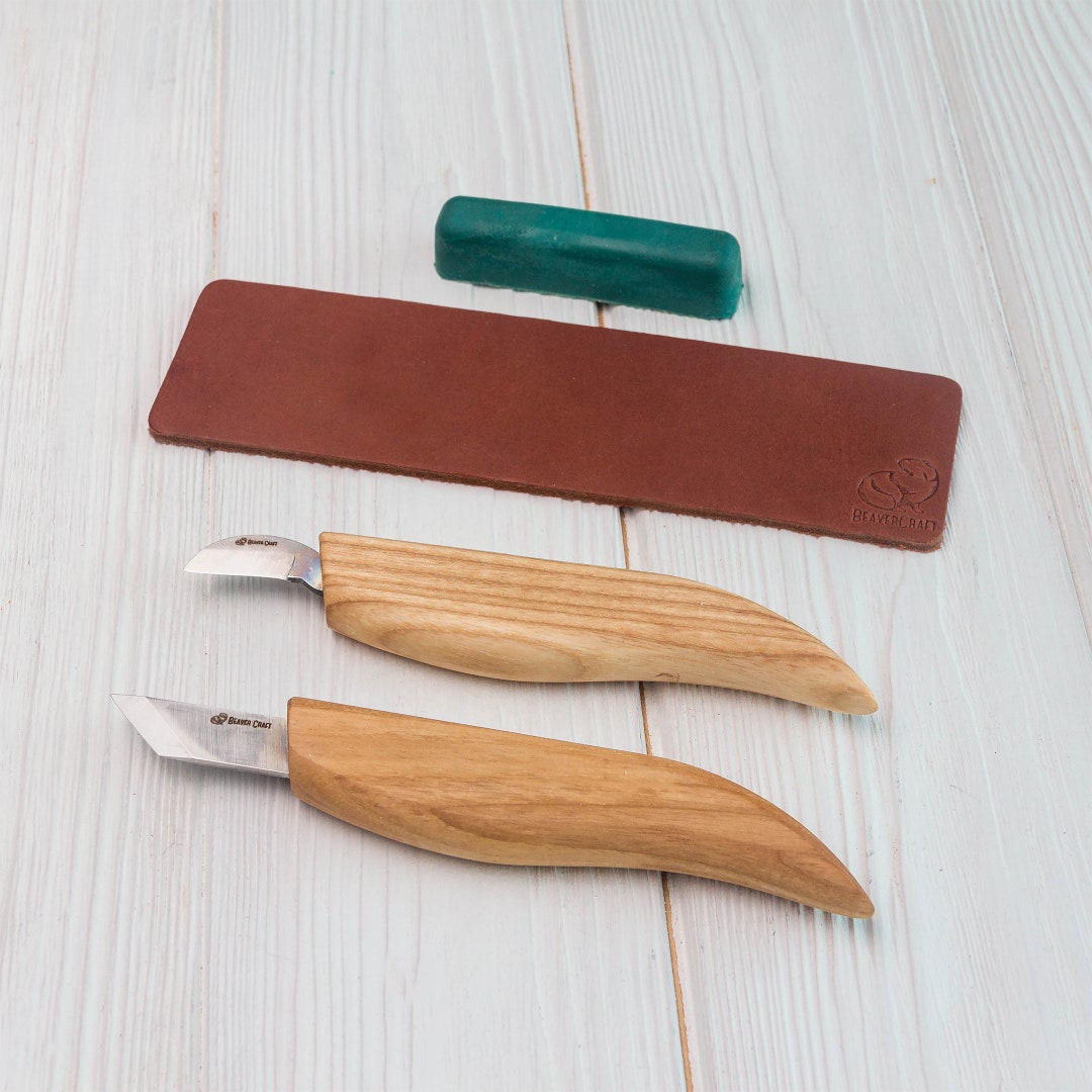Chip Carving Knives Set Wood Carving Tools Set Kit Woodcarving Knife ...