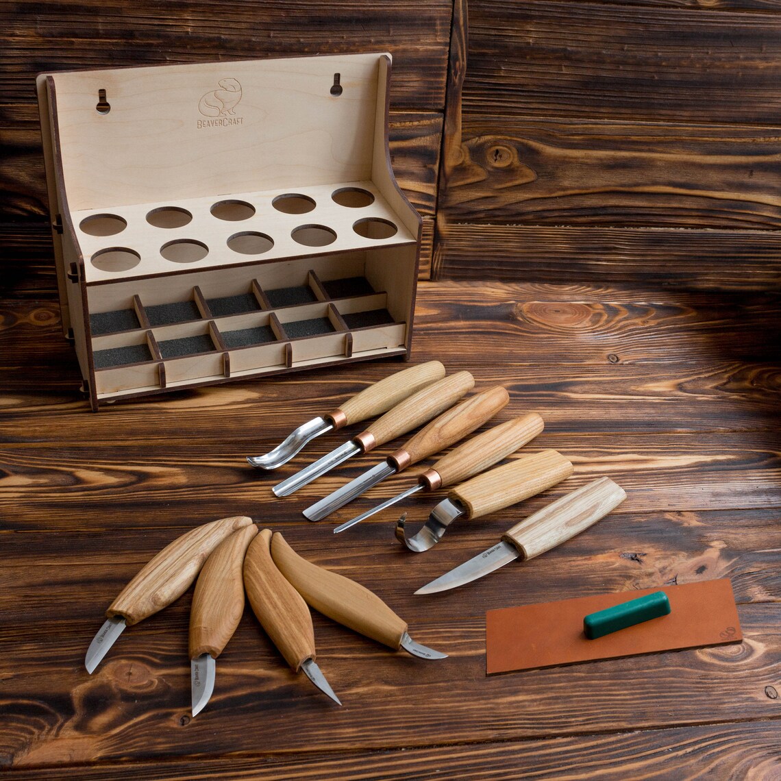 Wood Carving Set of 10 Tools Professional Wood Carving Set - Etsy Canada