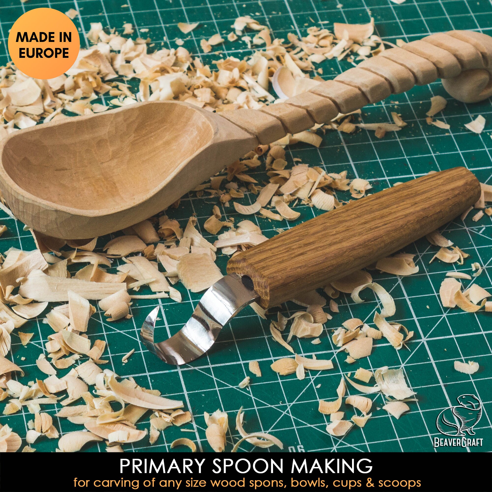 Spoon Carving Knife Hook Knife for Kuksa Carving Spoon Carving | Etsy