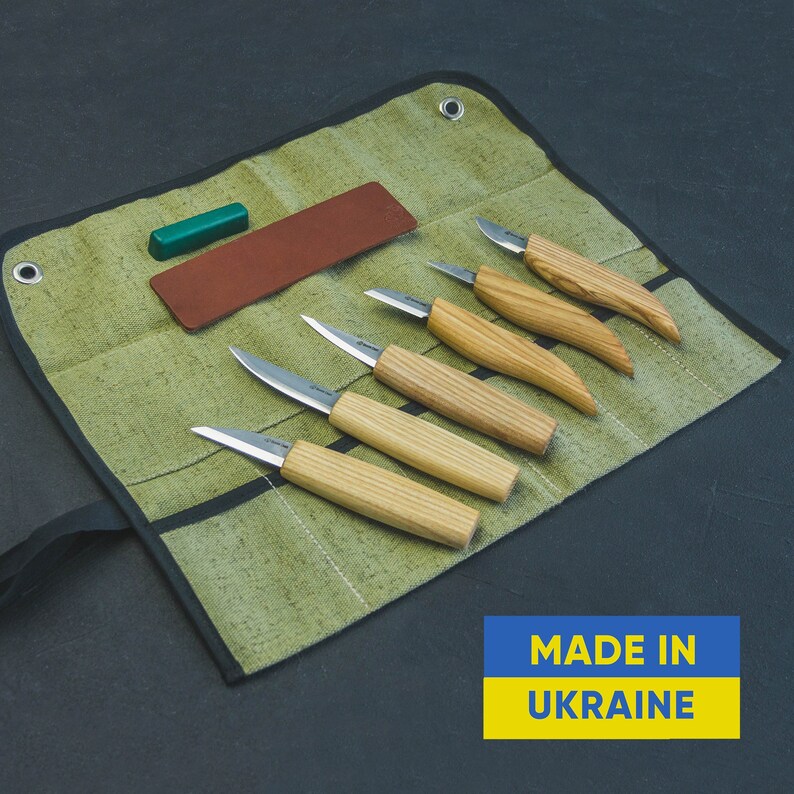 Basic Wood Carving Knives Set Beavercraft S58 - Etsy