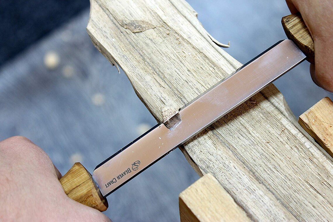 Drawknife Draw Knife Shaving Knife Splitting Knife Straight - Etsy
