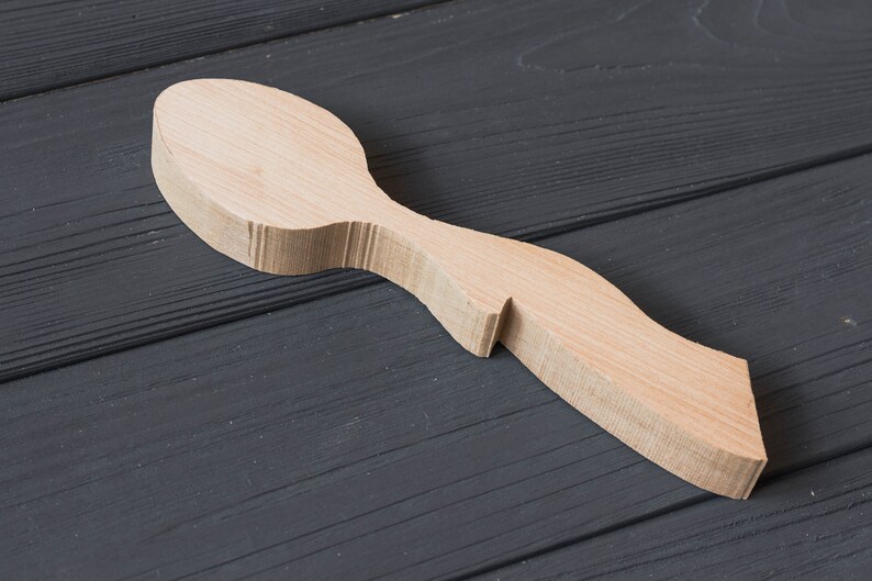Wooden Spoon Spoon Carving Blank Wood Blank Wooden Blank Spoon - Etsy