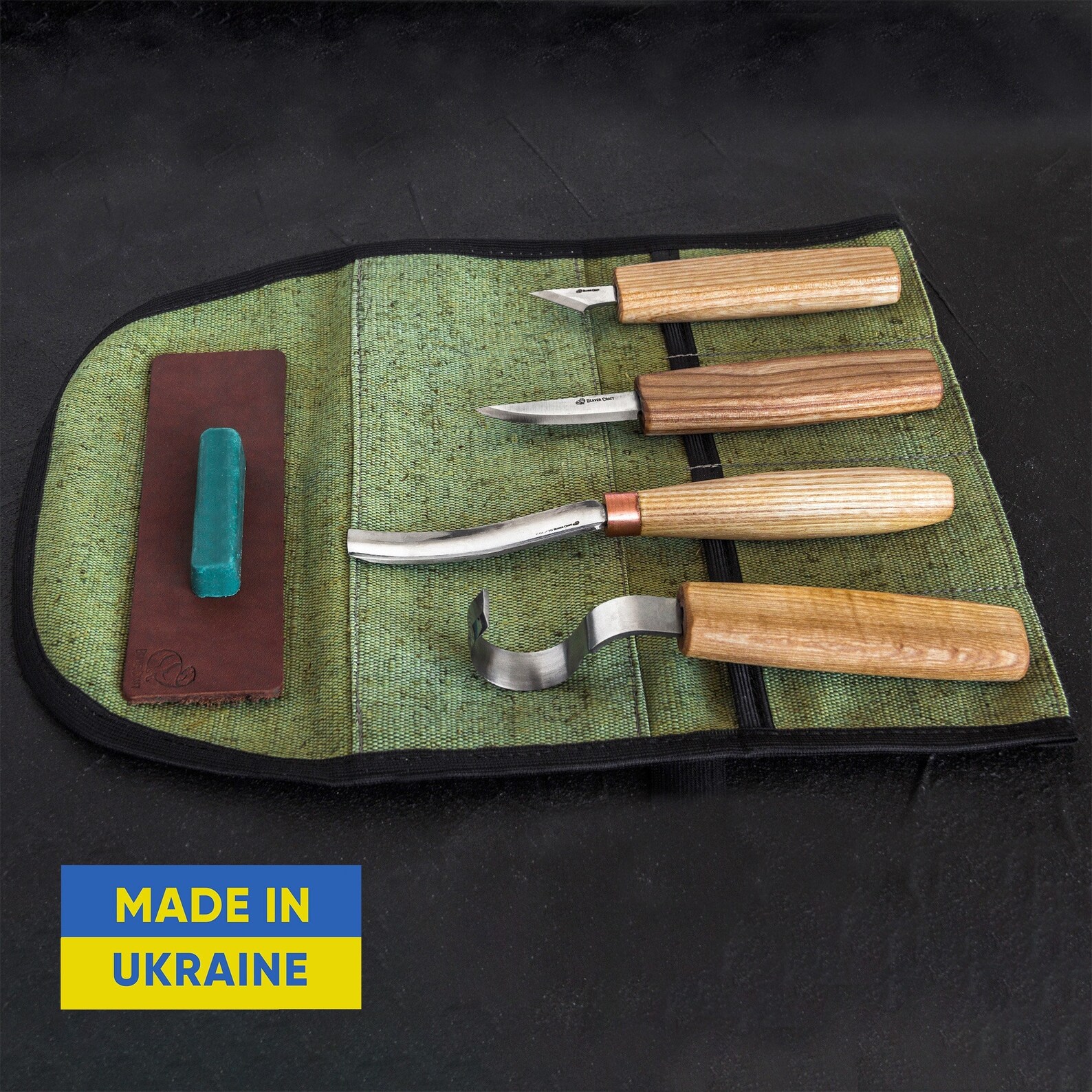 S49 Wood Carving Tool Set for Spoon Carving With Compact - Etsy