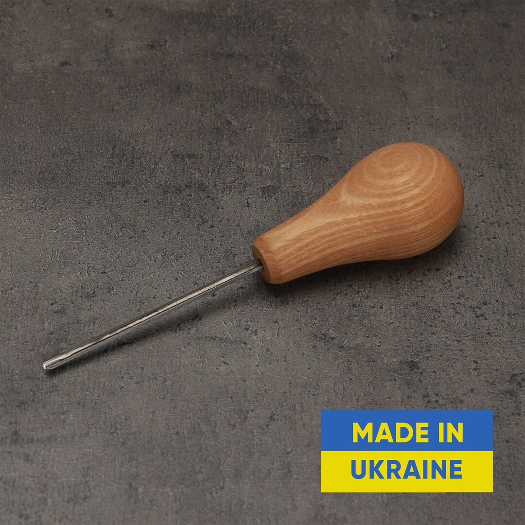 Wood Carving Tools Chisels Palm-size Straight V-profile Chisel Single ...