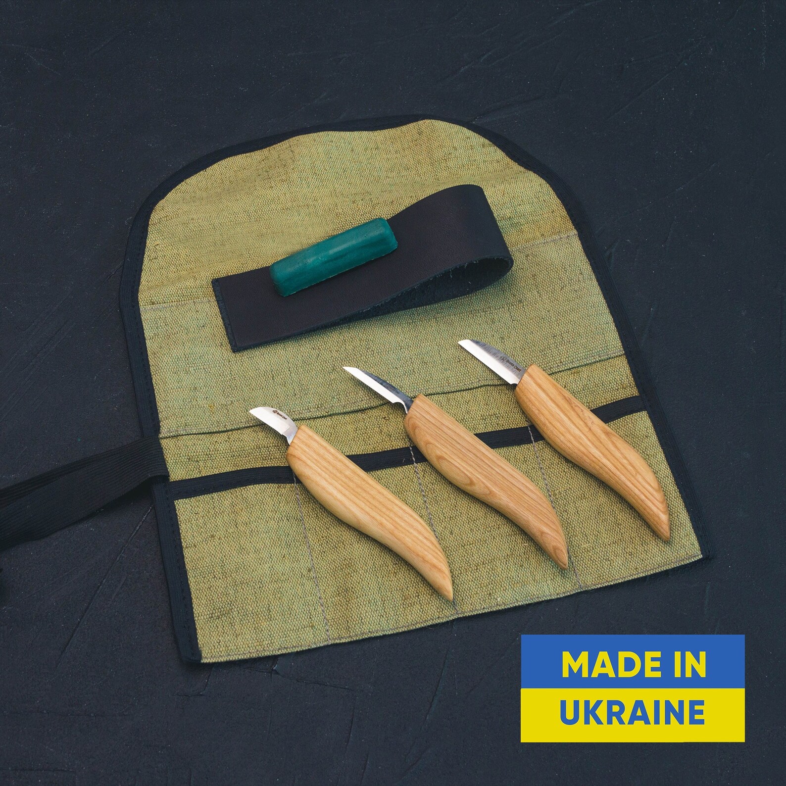 Chip Carving Knives Set Woodcarving Tools 3 Basic Knives - Etsy