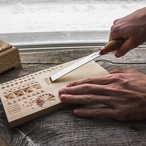 Straight Flat Chisel 0.95 Flat Wood Chisel Woodcarving | Etsy