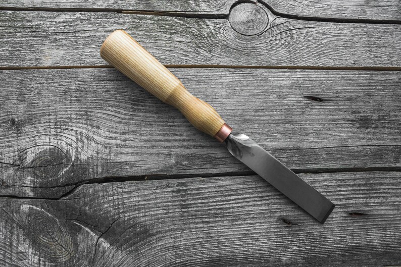 Straight Flat Chisel 0.83 Flat Wood Chisel Woodcarving - Etsy