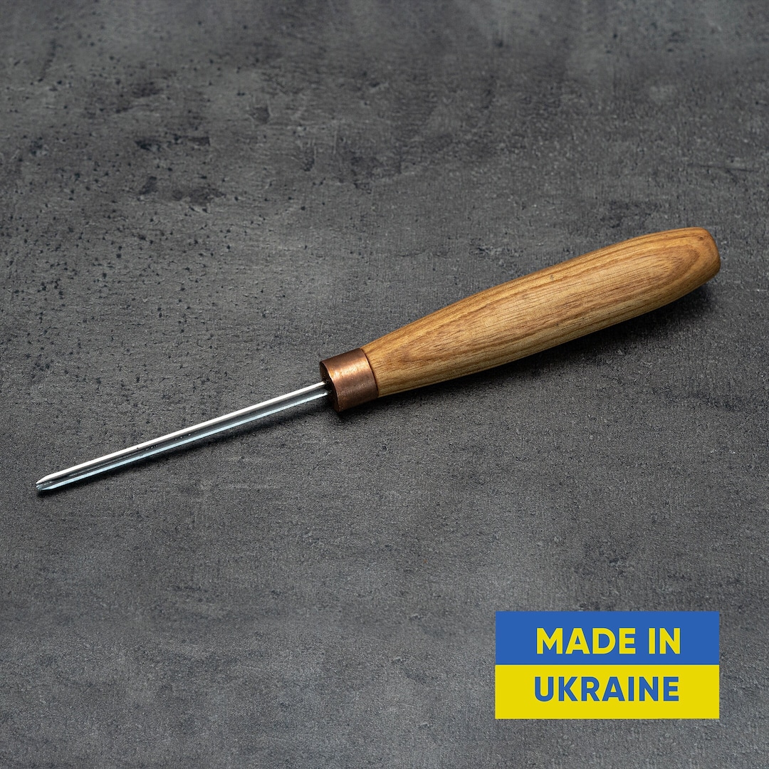 Wood Carving Tools Chisels Compact Straight V-profile Chisel Sweep 12 ...