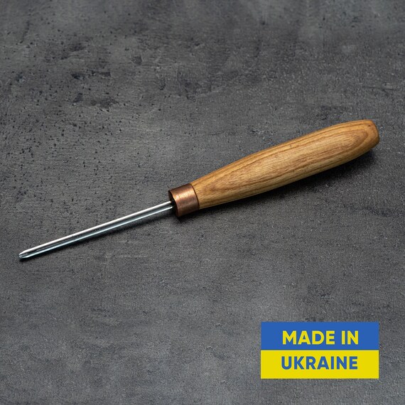 Wood Carving Tools Chisels Compact Straight V-profile Chisel - Etsy
