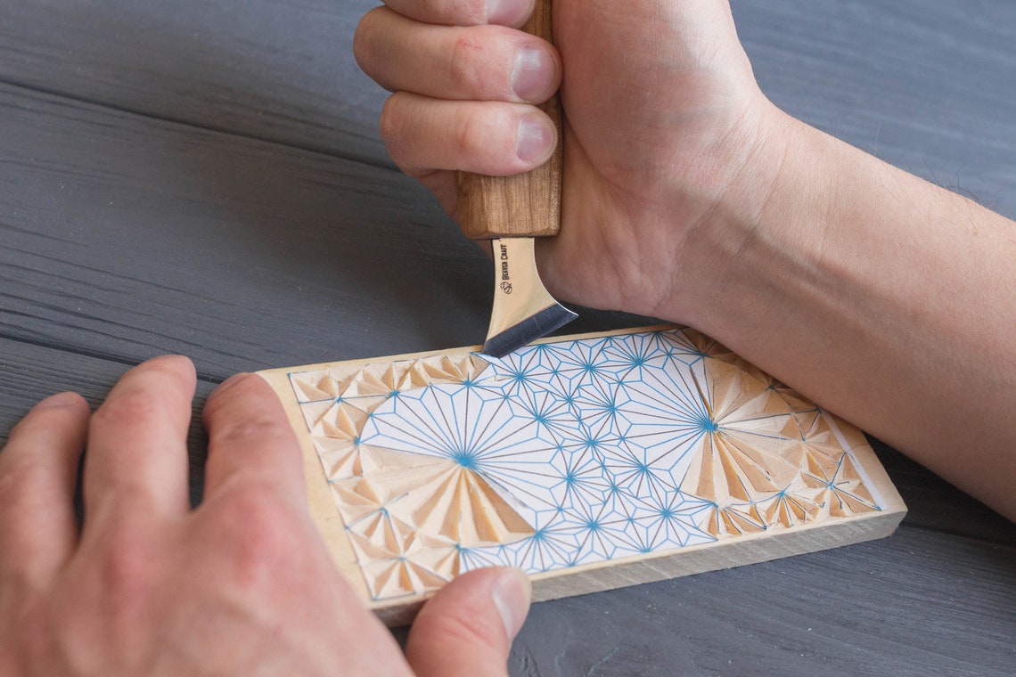 Wood carving tools carving knife Chip carving knife wood | Etsy