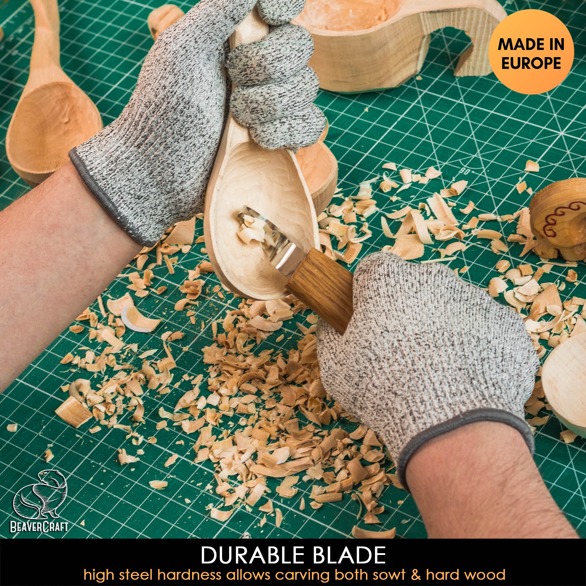 Spoon Knife Spoon Carving Knife Hook Knife Kuksa Bowl Carving | Etsy