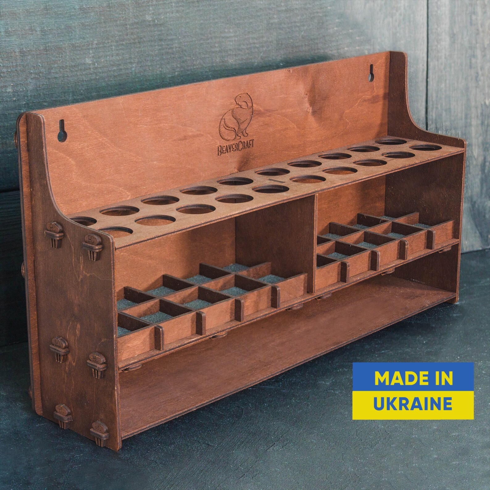 Tool Rack Plywood Tool Storage Rack Tools Knives Chisels - Etsy