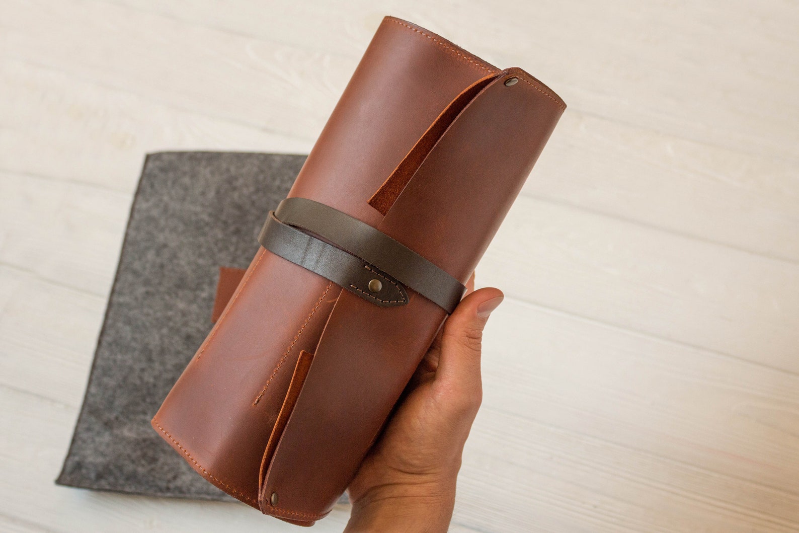 Leather Tool Roll for Wood Carving Tools Genuine Leather Tool - Etsy