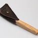 Wood Carving Hook Knife + Leather Sheath for Spoon Carving Kuksa ...