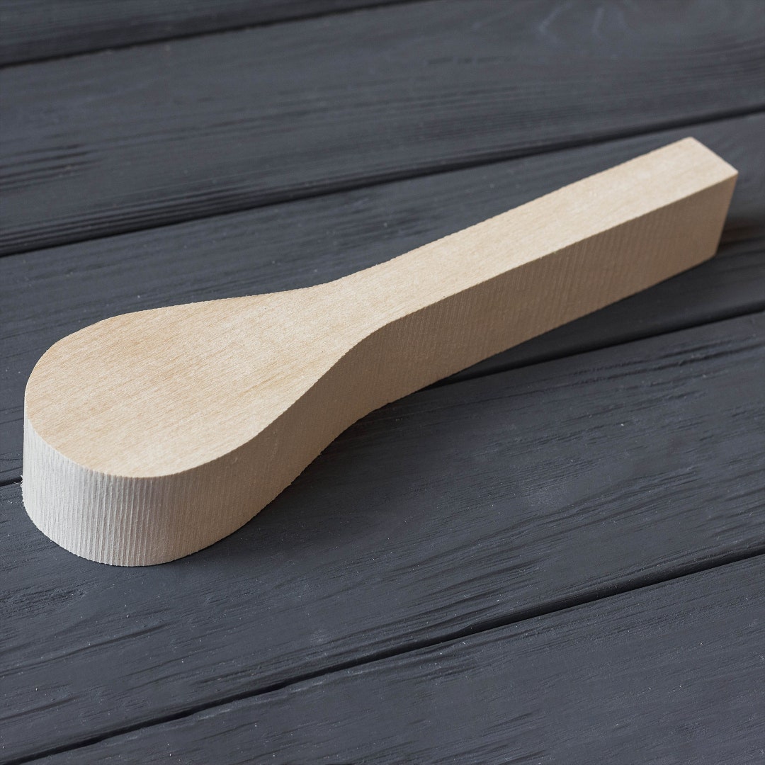 Wooden Spoon Blank Linden Spoon Carving Blank Basswood Spoon Blank for ...