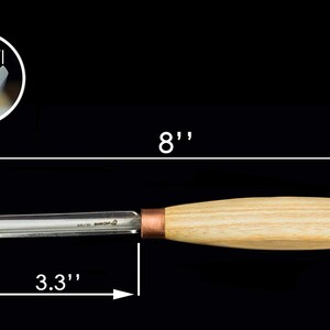 Wood Carving Tools Compact Straight Rounded Gouge for Spoon Carving ...
