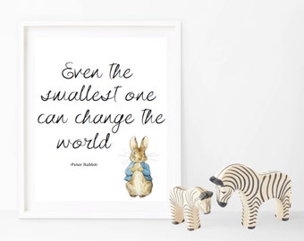 Peter rabbit quote | Etsy
