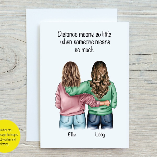 Long Distance Friendship - Etsy UK