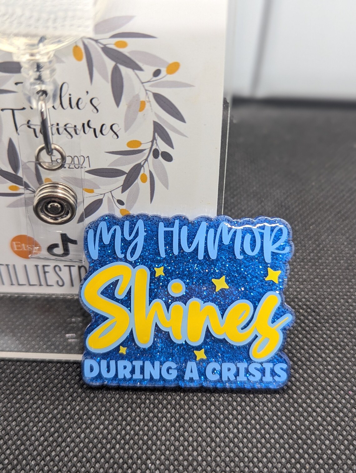 Humor Shines in a Crisis Badge Reel: Funny Interchangeable Nursing ...