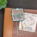 Jumbo Paperclip Bookmark, Skeleton Bookmark, Resin Bookmark - Etsy