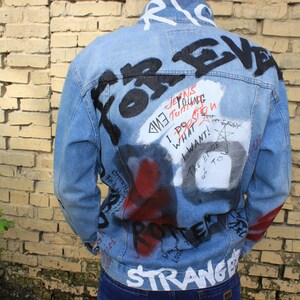 Graffiti Jacket - Jacket Coat - Oversized Jacket - Graffiti - Gucci ...