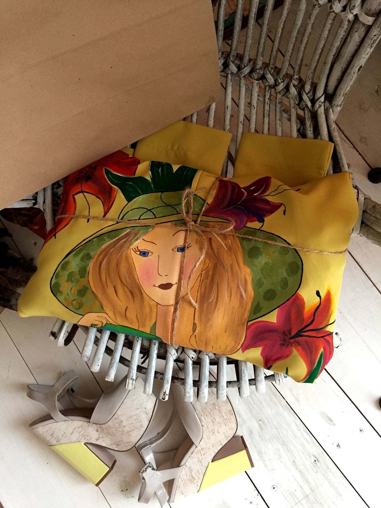 Stylish Set Art Costume With Hand Painted Jacket With a - Etsy