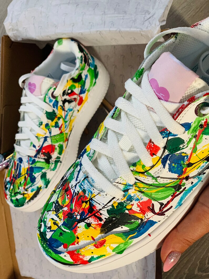 Nike Men's Sneakers in Paint Sneakers in a Spray Can Spray Paint ...