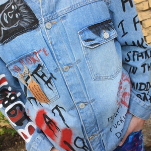 Graffiti Jacket - Jacket Coat - Oversized Jacket - Graffiti - Gucci ...