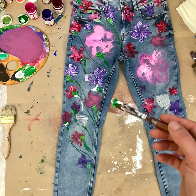 Painted Clothes - Etsy