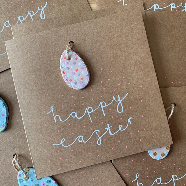 Handmade Easter Card - Etsy