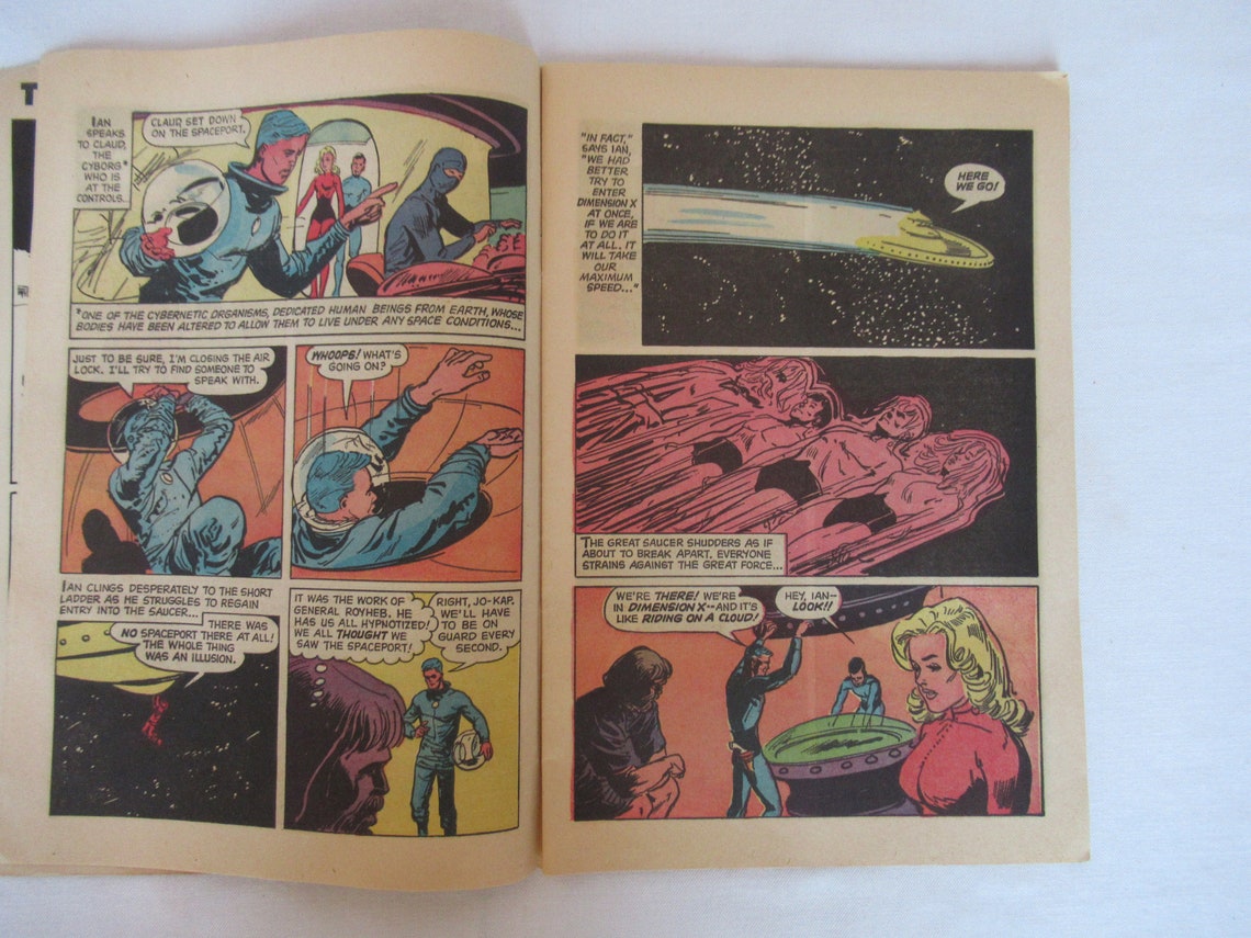 Dell Comic Book Space Man Issue 6 Sep-Nov 1963 Space Man | Etsy