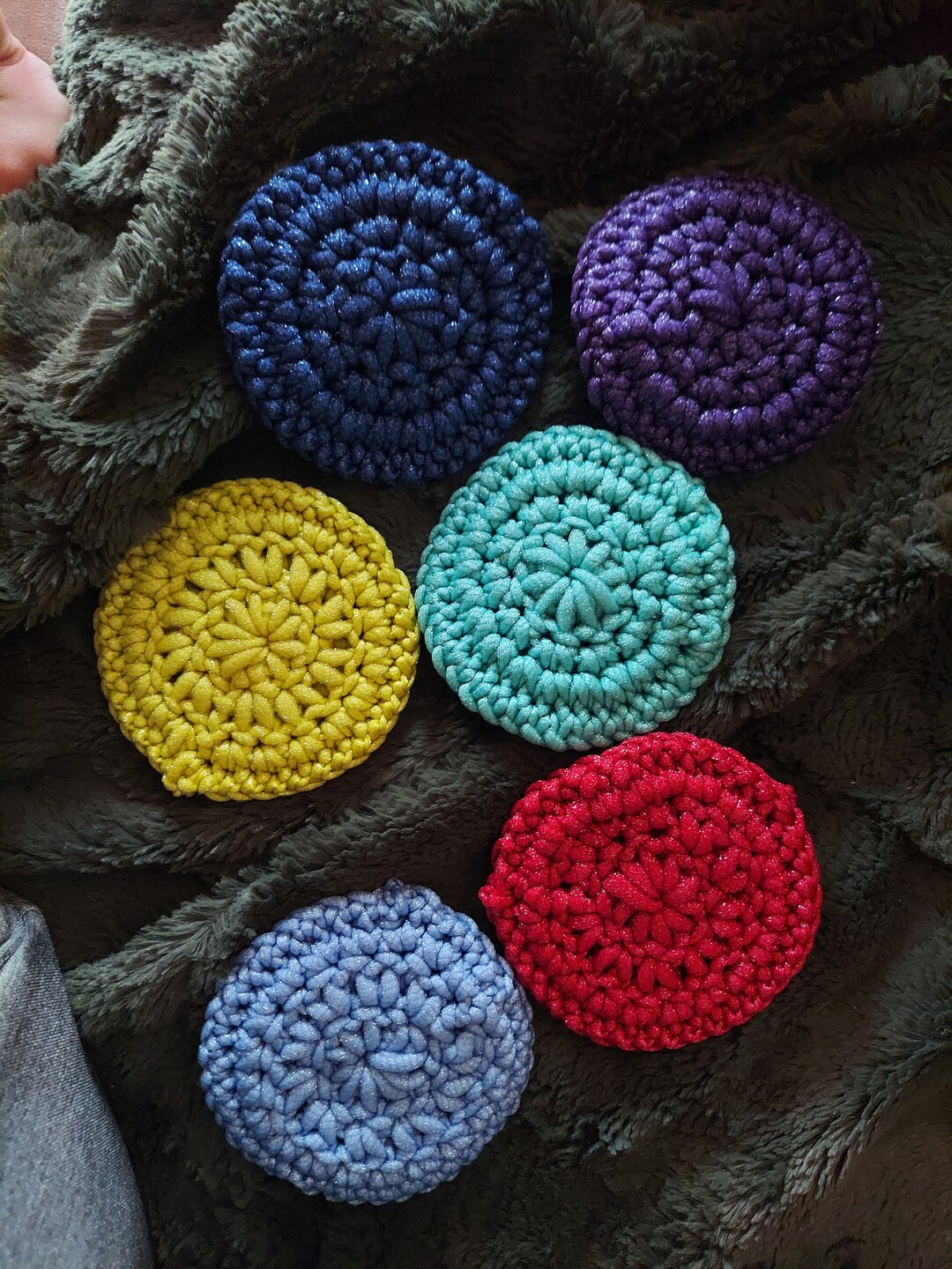 Set of 4 Dish Scrubbies - Etsy
