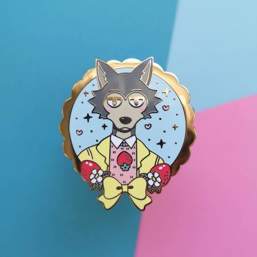 Beastars Ichigo Streetwear Legoshi 2 Hard Enamel Pin - Etsy