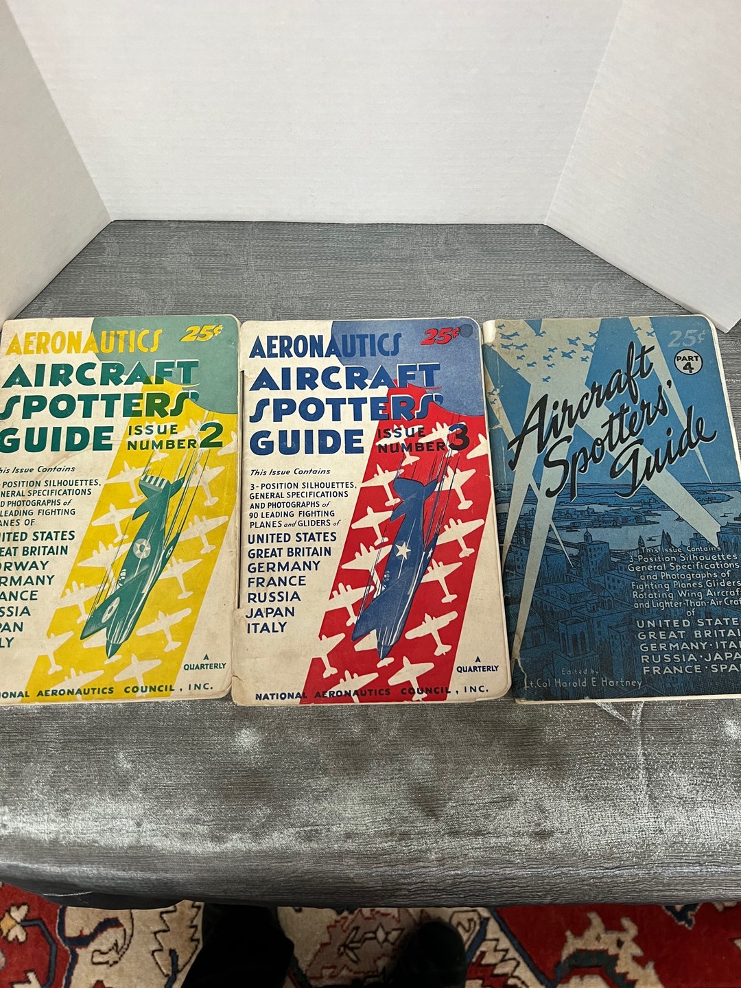 Collectors: Airplane Spotters Guide - Etsy
