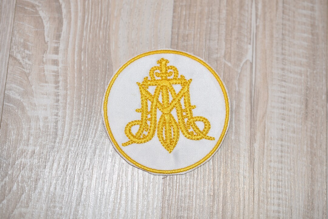 St Mary Patch Virgin Mary Patch Catholic Patch Faith Patch Religious ...