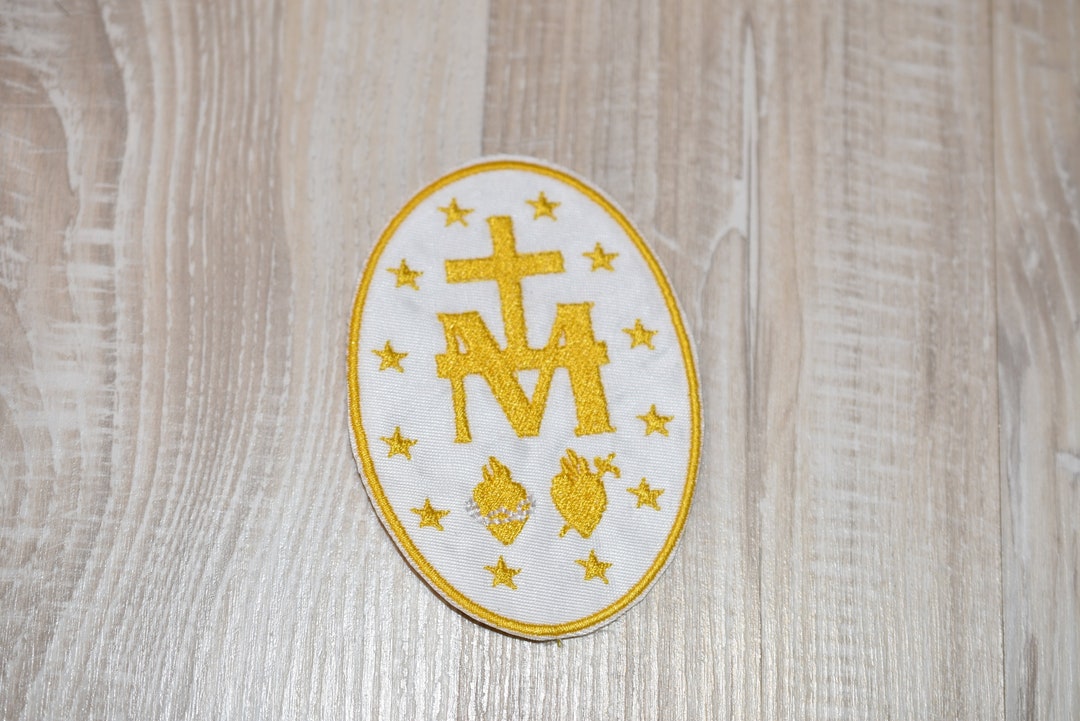 St Mary Patch Virgin Mary Patch Catholic Patch Faith Patch Religious ...