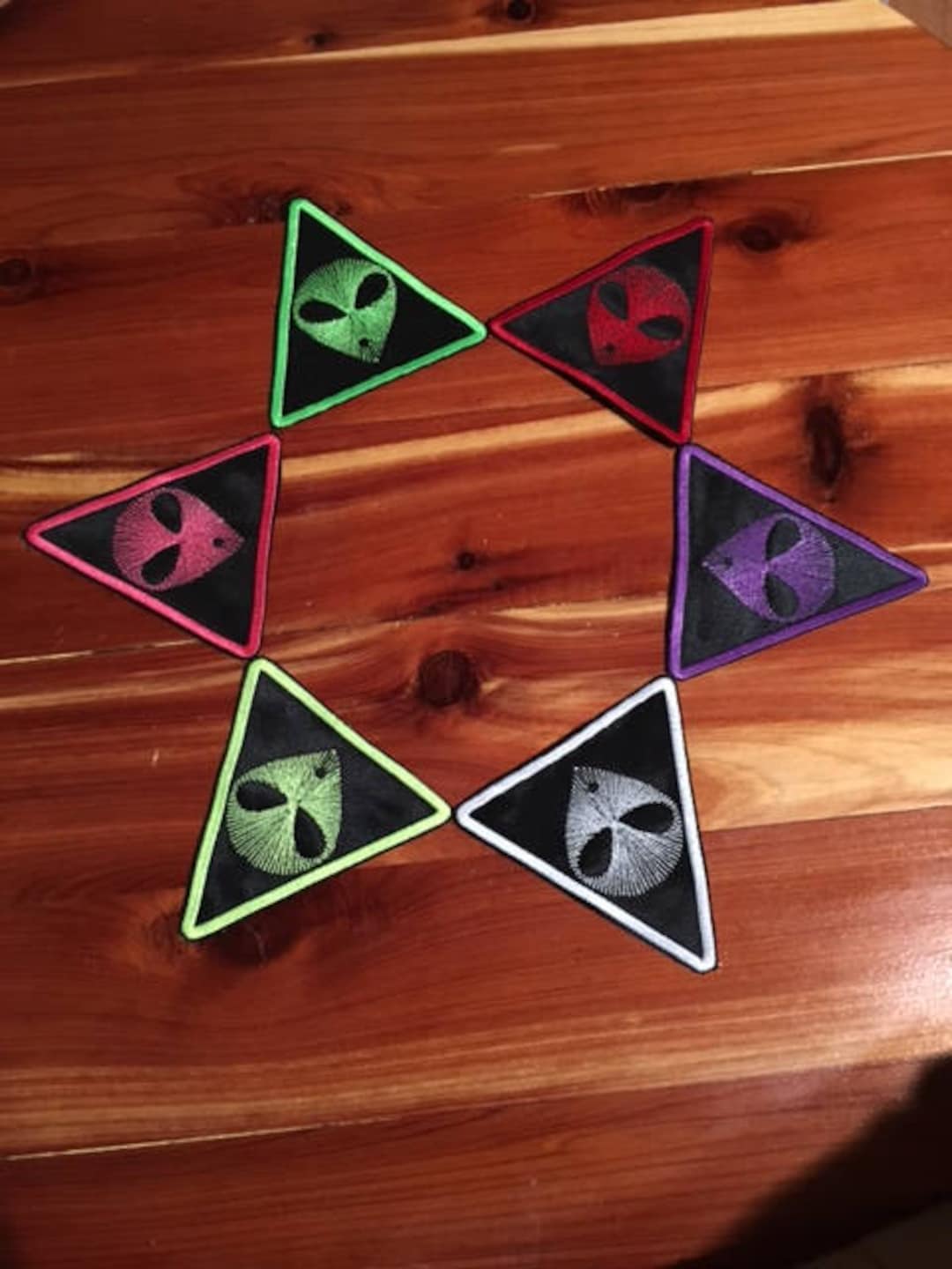 Alien Patch Hook Only Patch Sew on Alien Head Embroidered Patch 3x3 - Etsy